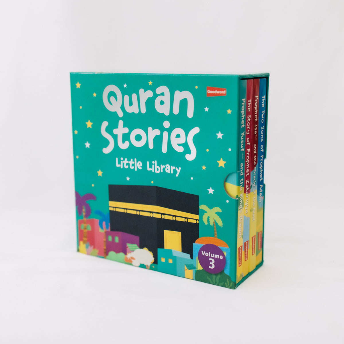 Quran Stories - Little Library - Vol.3 (4 Board Books Set) – Darussalam Australia